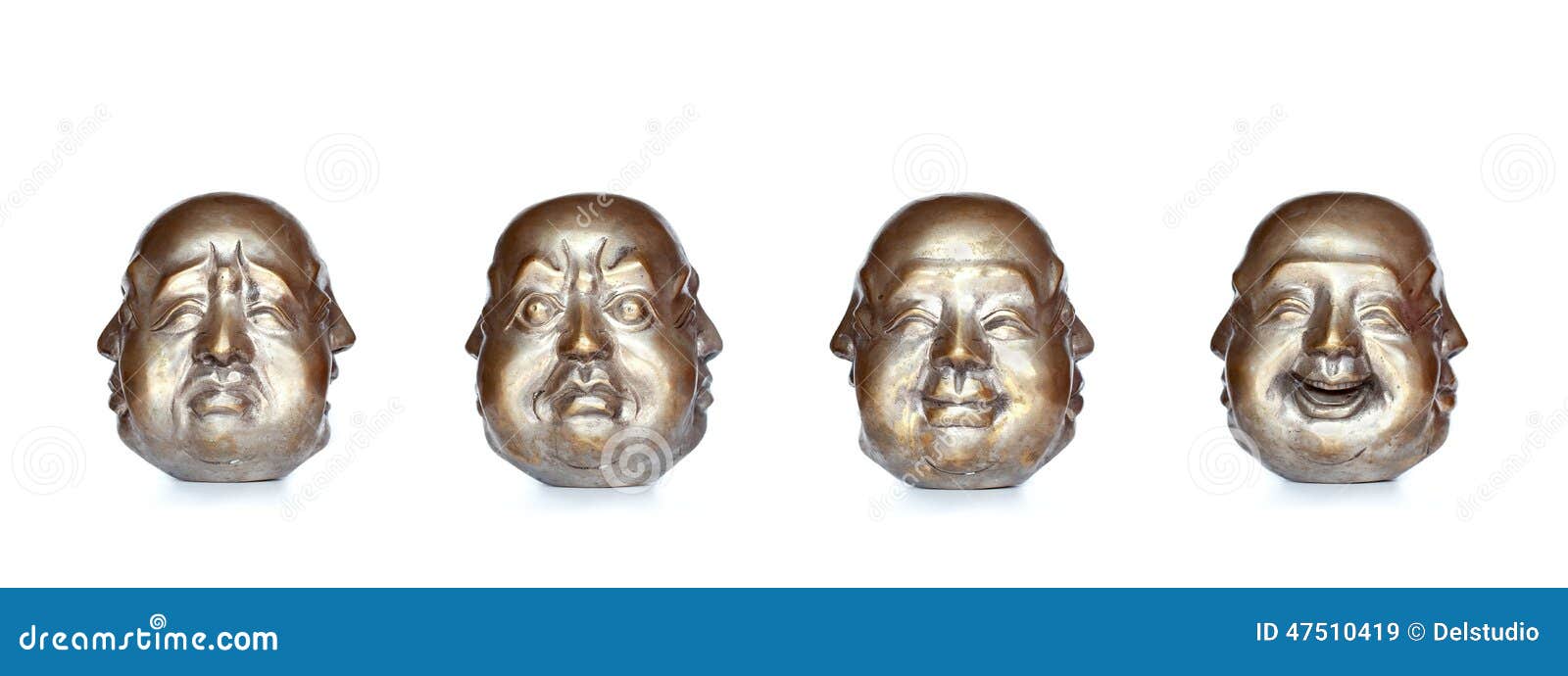 Four Faces Brahma In A Shrine Royalty-Free Stock Photography ...