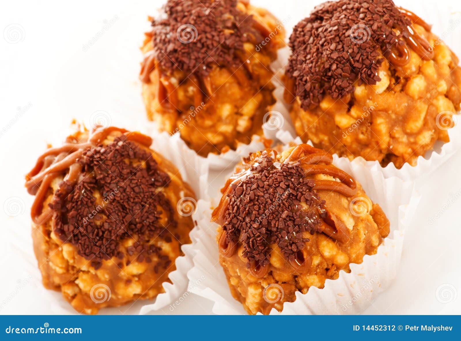 Four fancy cakes stock photo. Image of four, foods, baking - 14452312