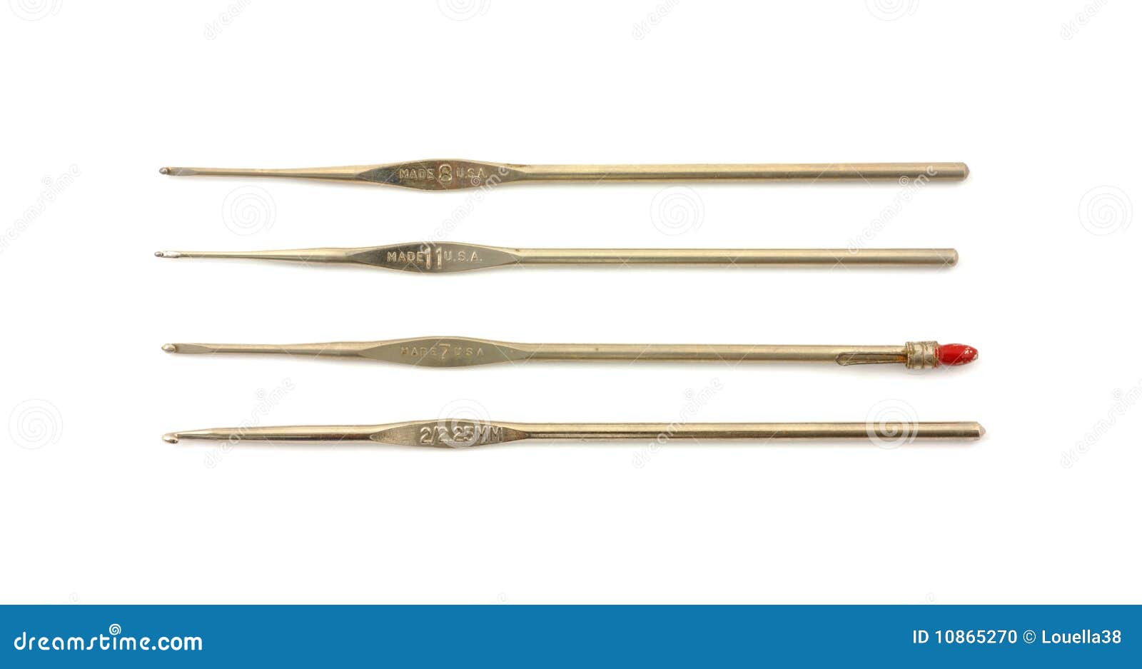 Four fine hooks stock photo. Image of beautiful, white - 10865270