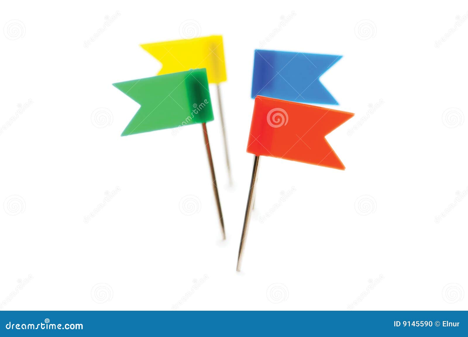 Four flags isolated stock photo. Image of waving, color - 9145590