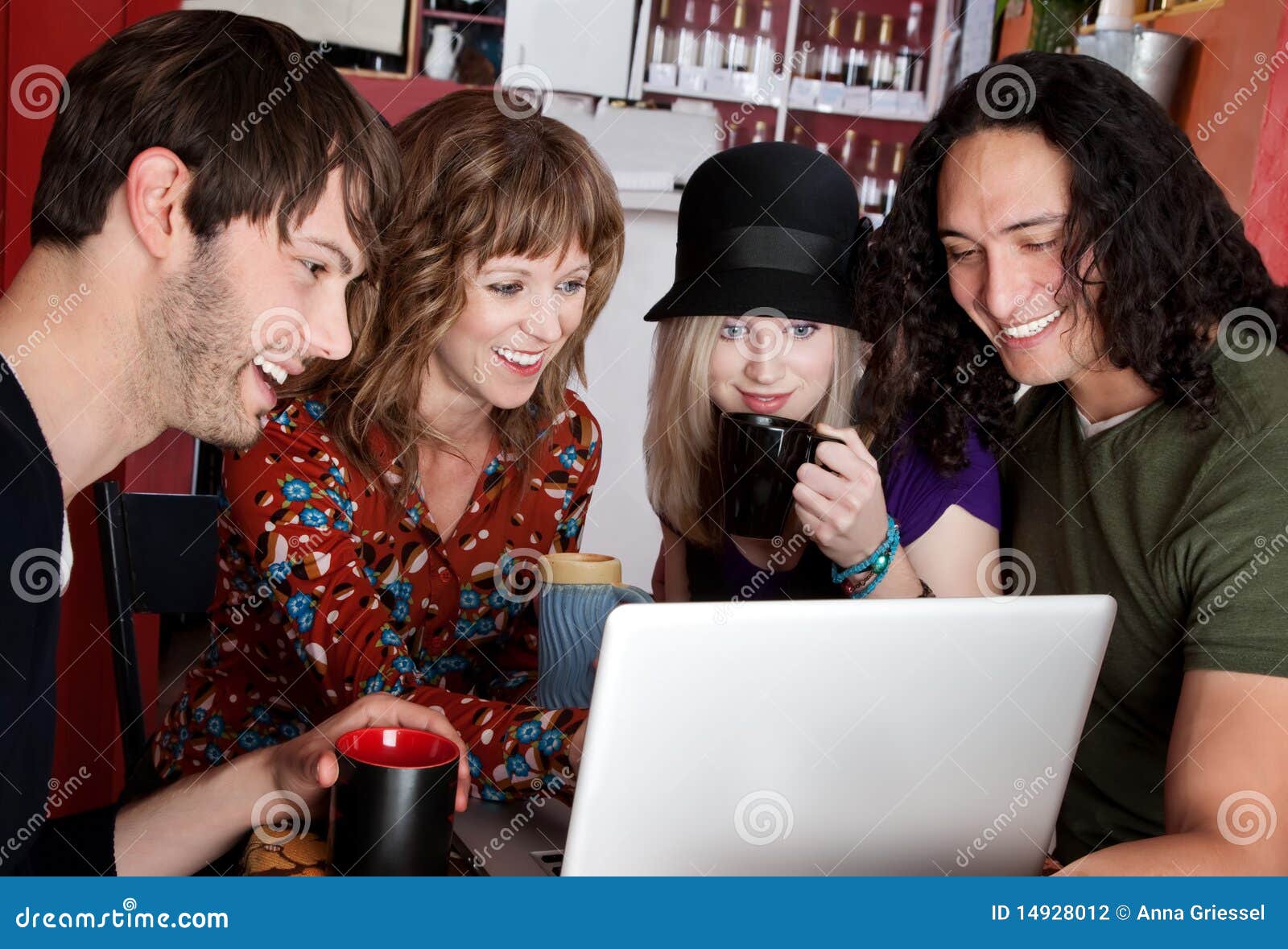 Four friends stock photo. Image of happy, female, easygoing - 14928012