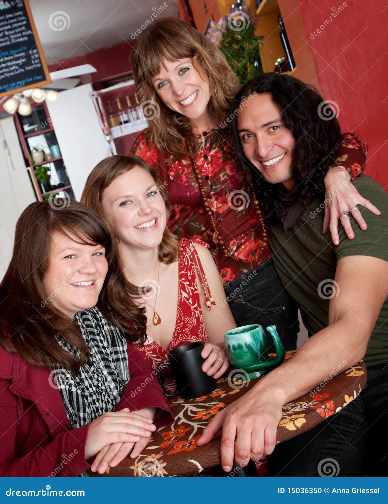 Four friends stock photo. Image of beverage, latino, hipster - 15036350