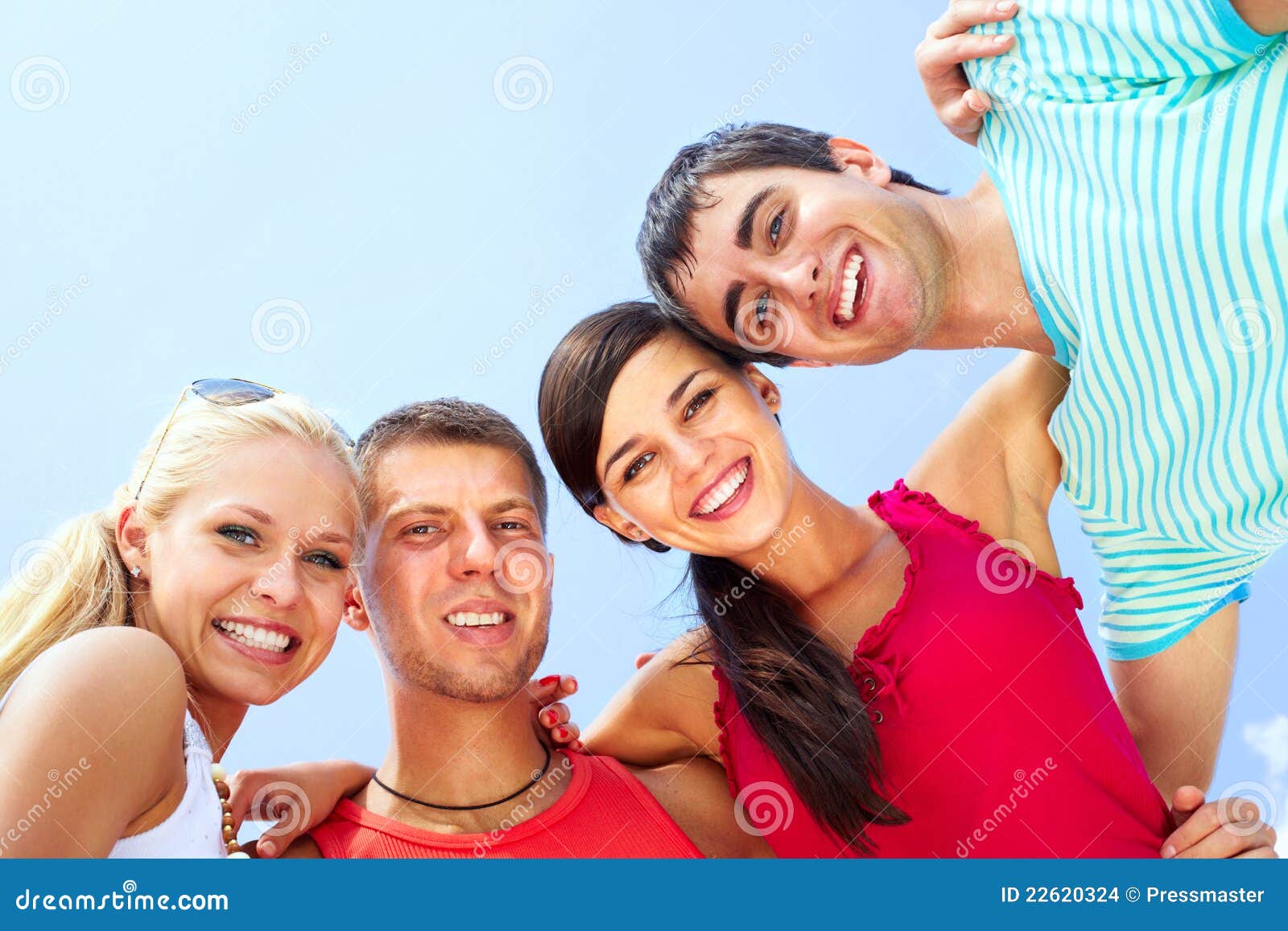 Four friends stock photo. Image of embracing, girlfriend - 22620324