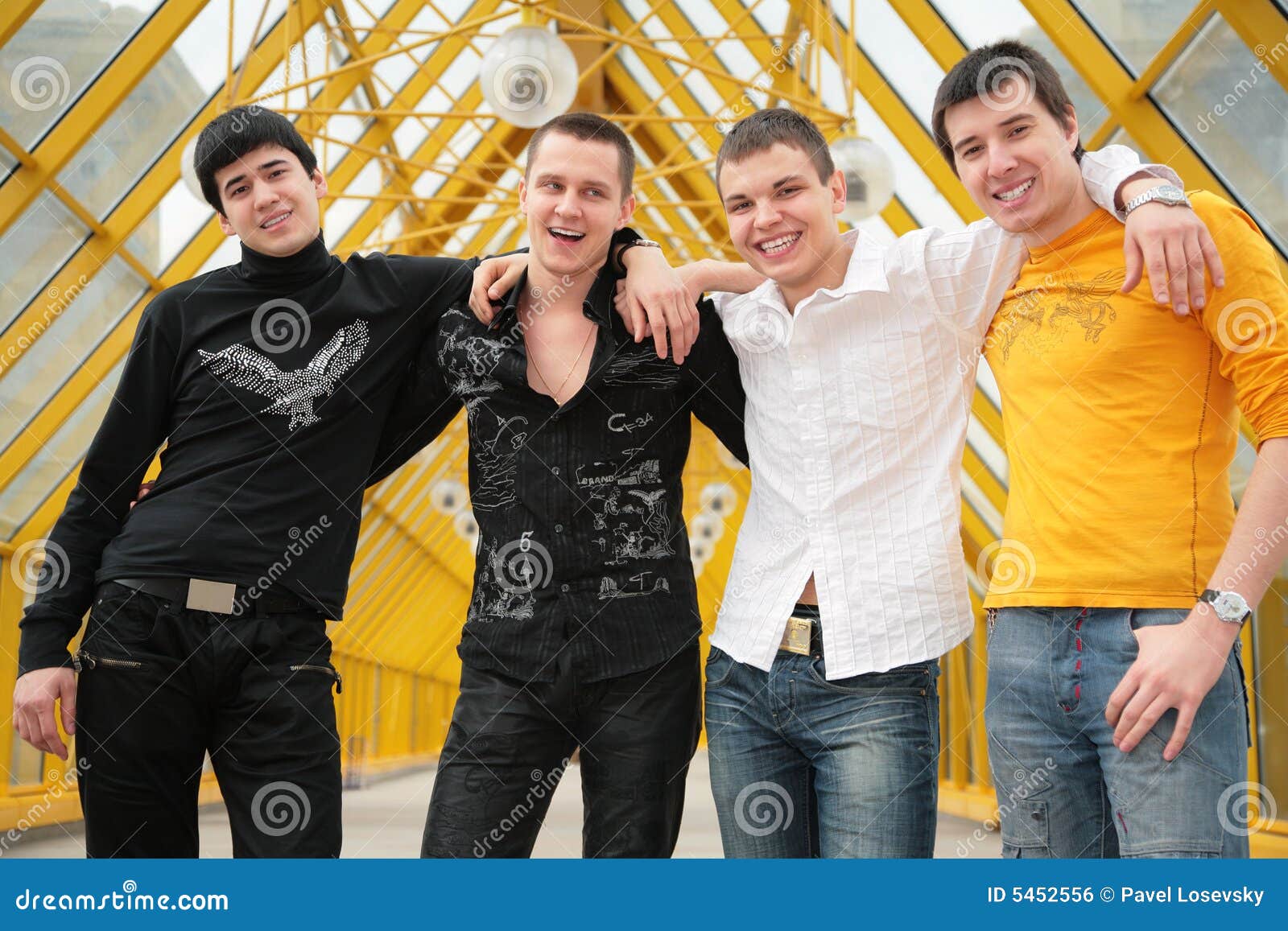 Four friends stock photo. Image of cheerful, glass, faces - 5452556