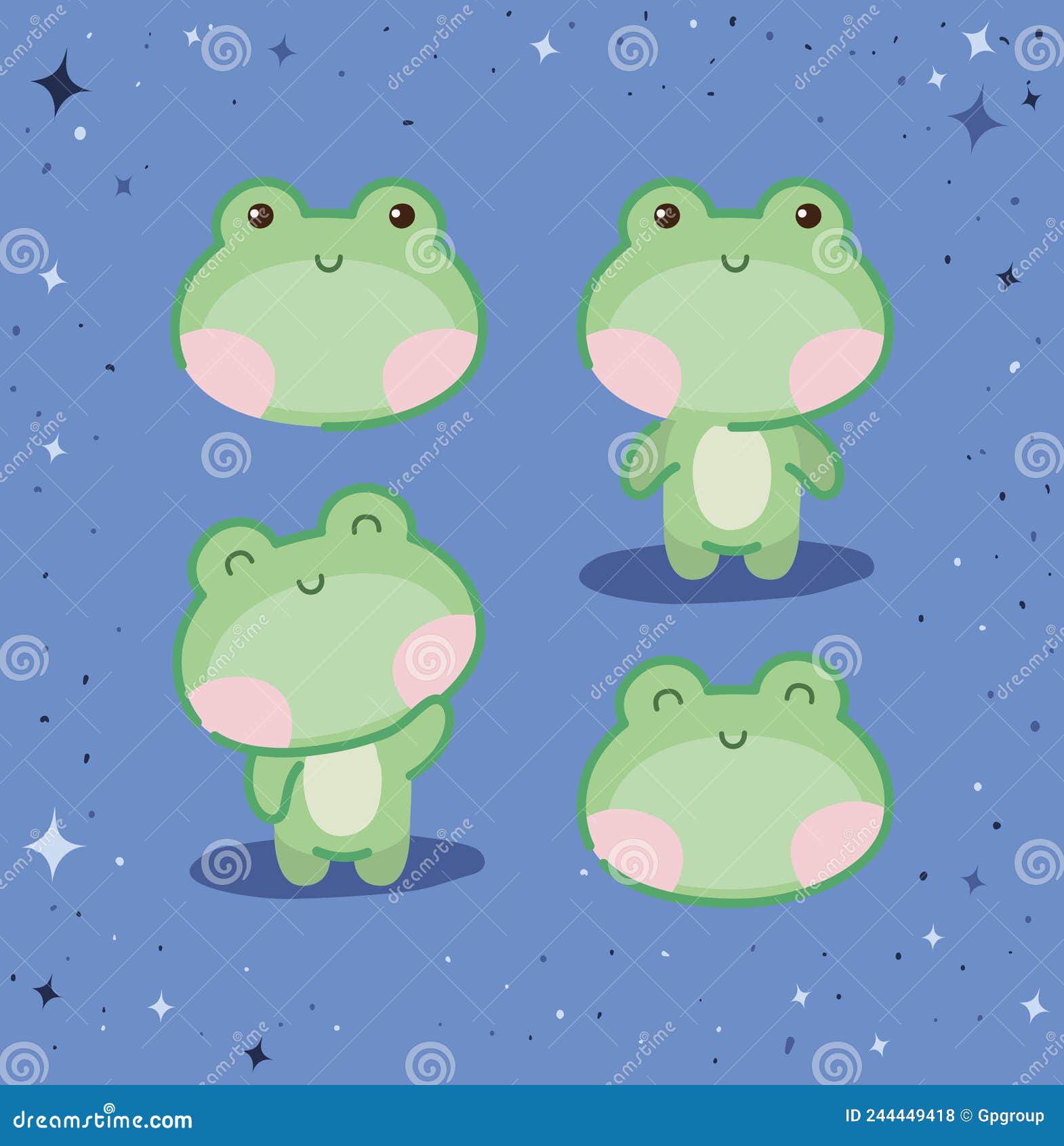 Four Frogs Caught A Mosquito, A Fly And A Dragonfly. Guess Which Of ...