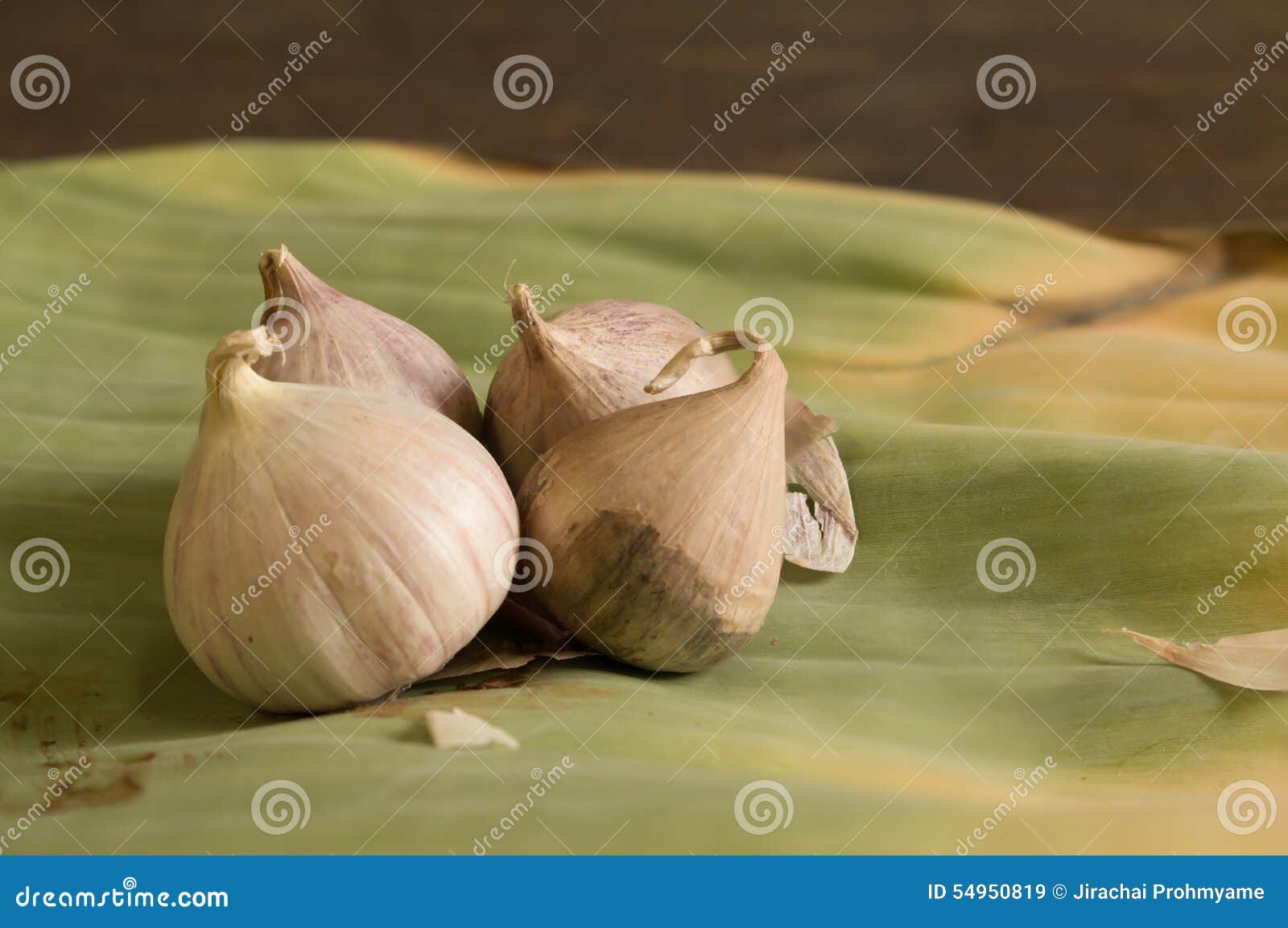 Four garlics stock image. Image of food, healthy, pile - 54950819