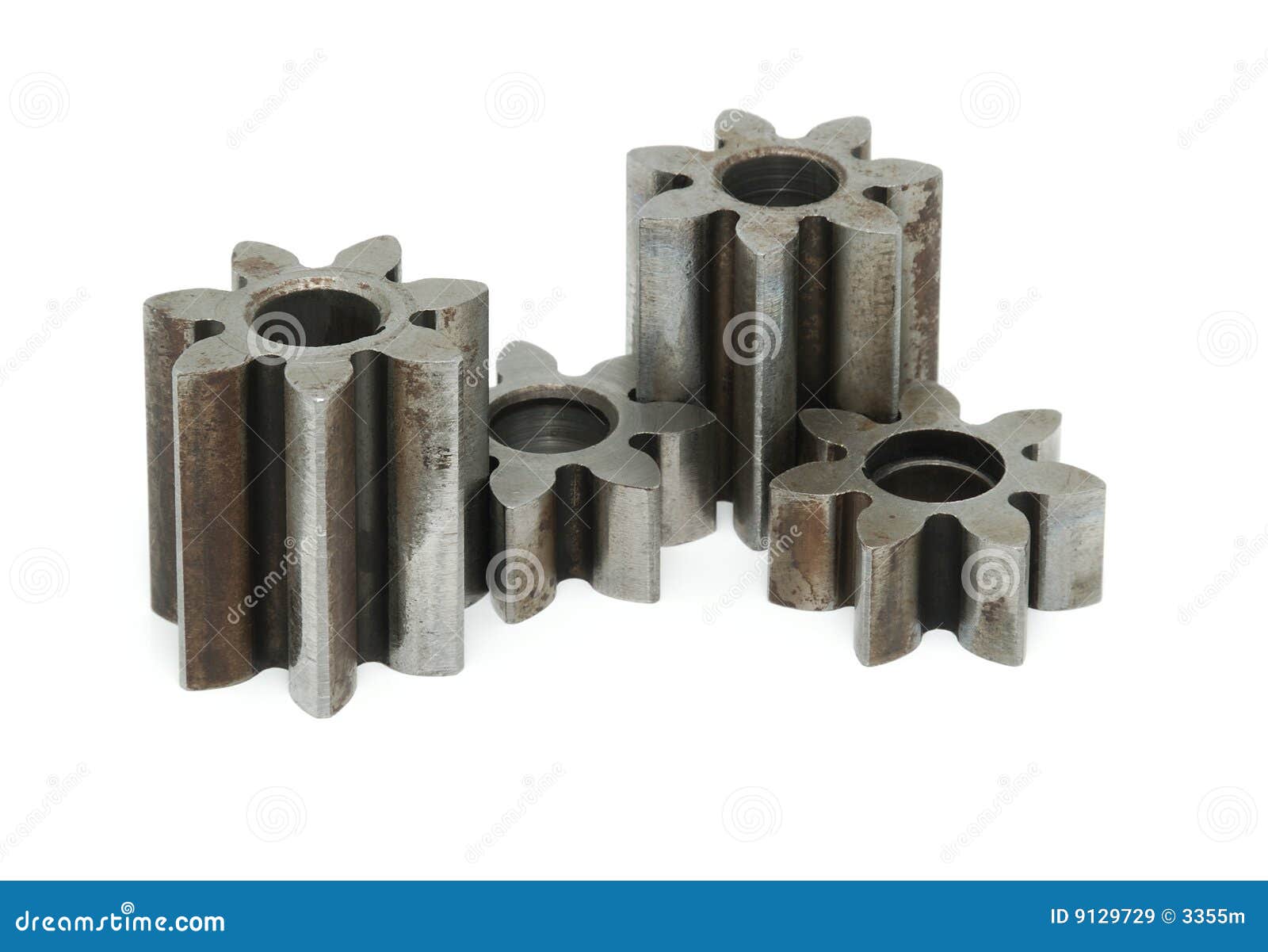 Four Gears stock image. Image of metal, equipment, machinery - 9129729