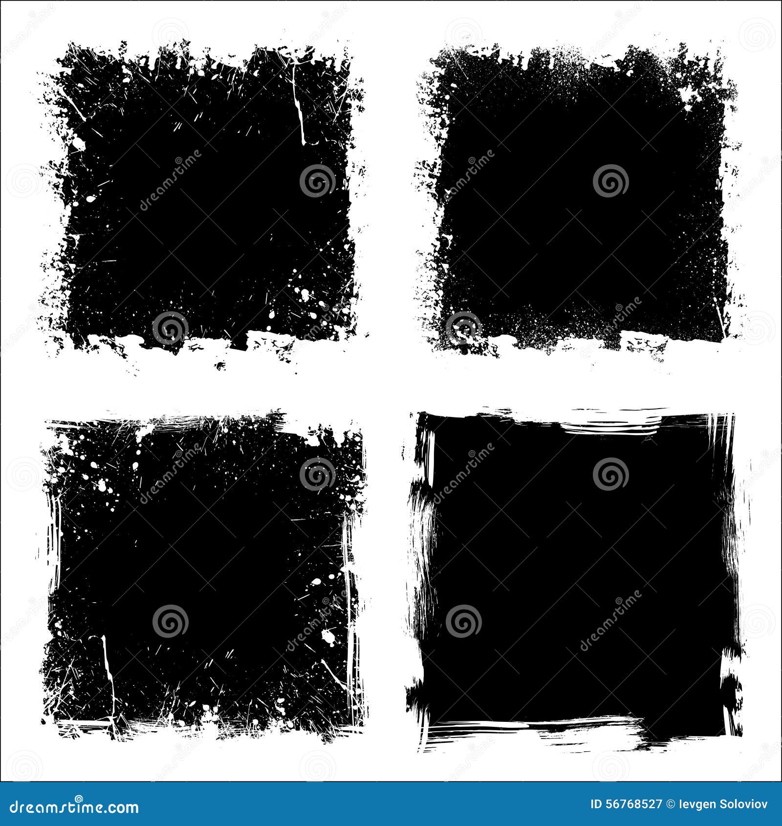 Grunge Square Border Frame Stock Photography | CartoonDealer.com #279081404