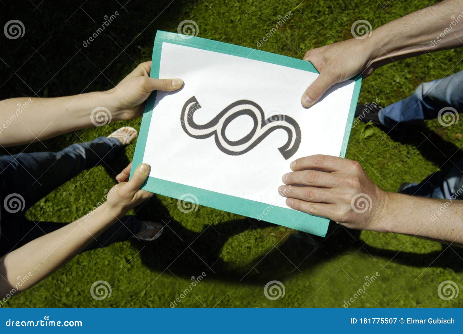 Four Hands Fighting Over Paragraph Stock Image - Image of jurisdiction ...