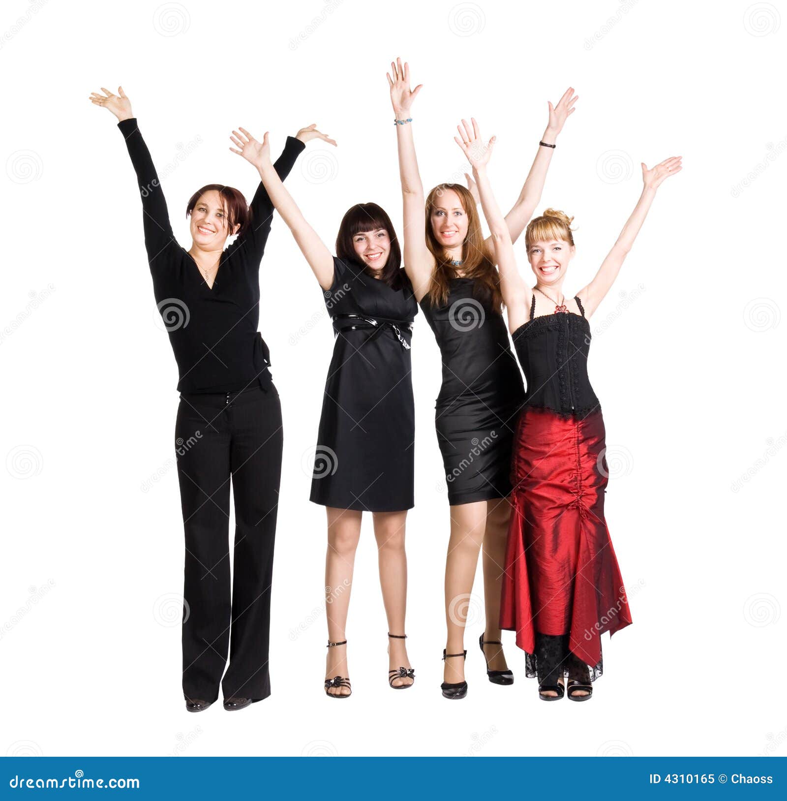 Four happy women stock image. Image of hands, community - 4310165 Four happy women stock image. Image of hands, community - 4310165
