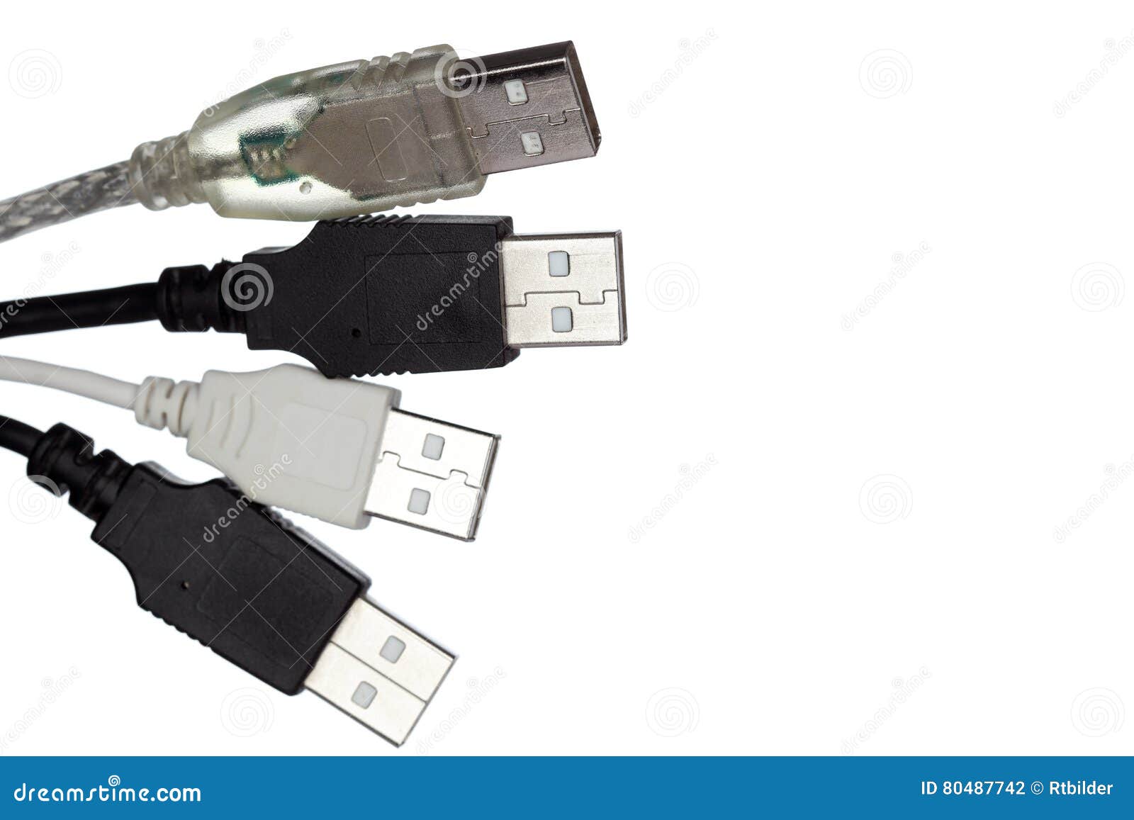 Computer Plugs. Stock Photography | CartoonDealer.com #46046720