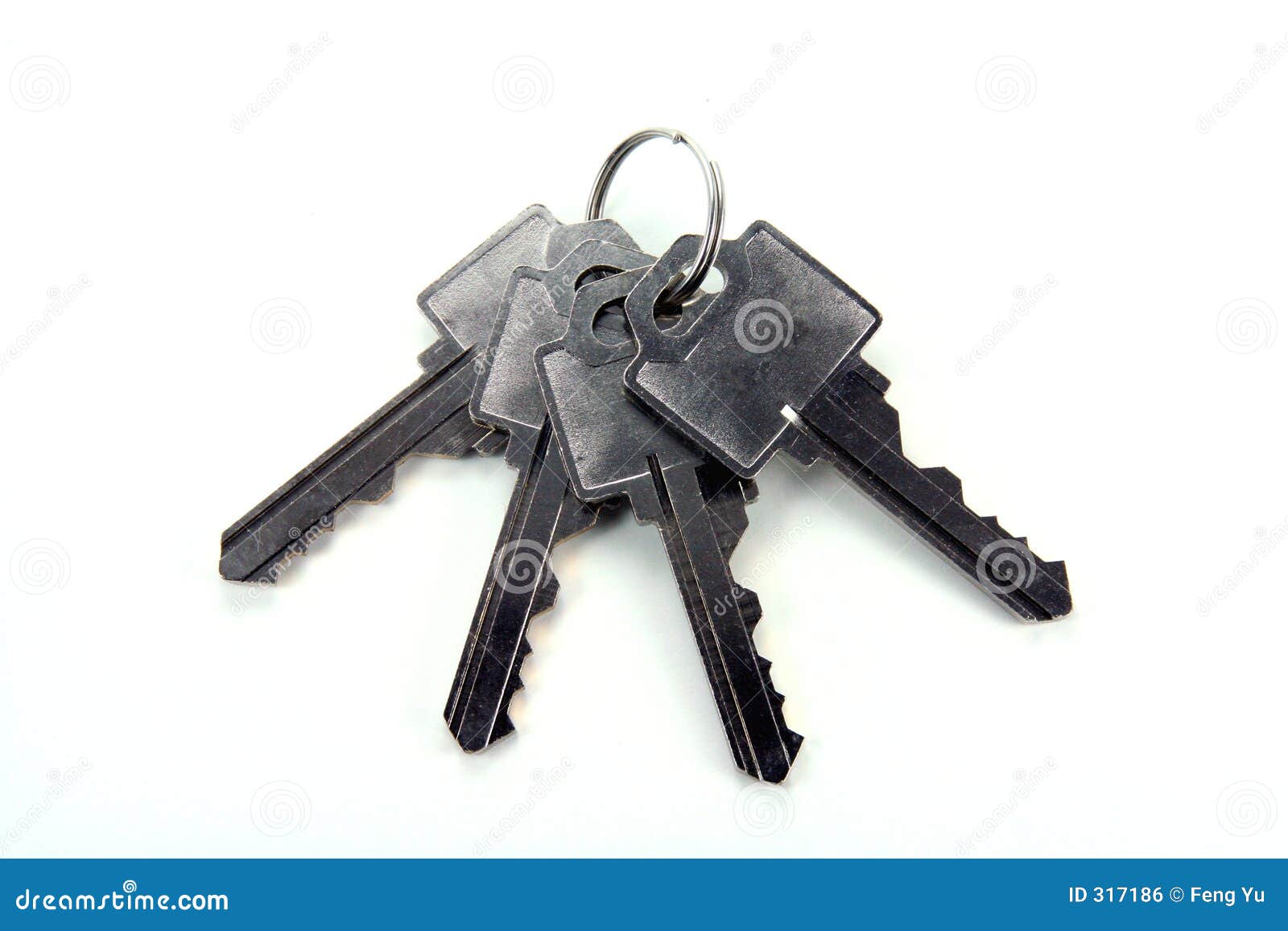 Four keys stock photo. Image of privacy, safe, metallic - 317186
