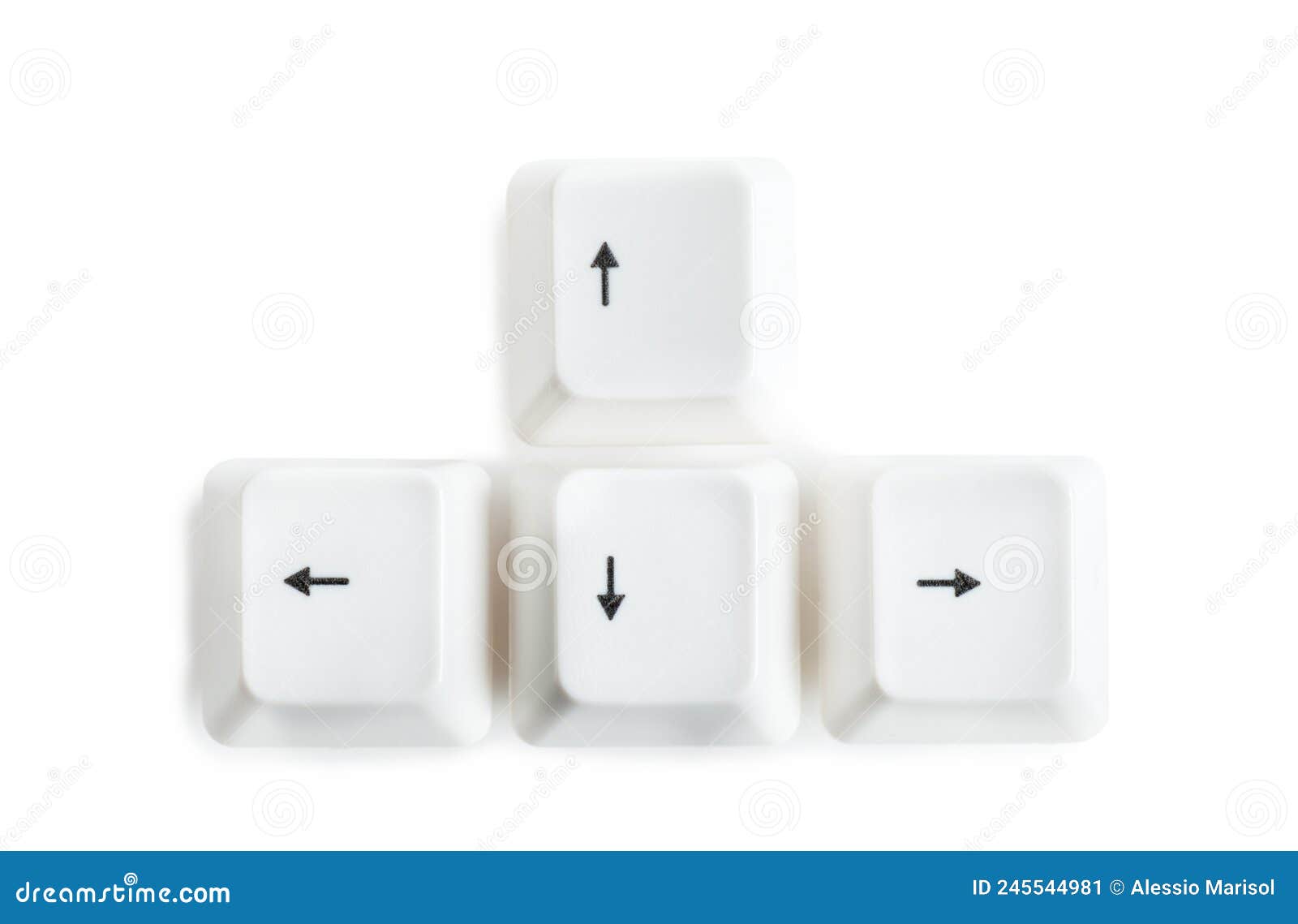 Four keys of keyboard stock image. Image of concept - 245544981