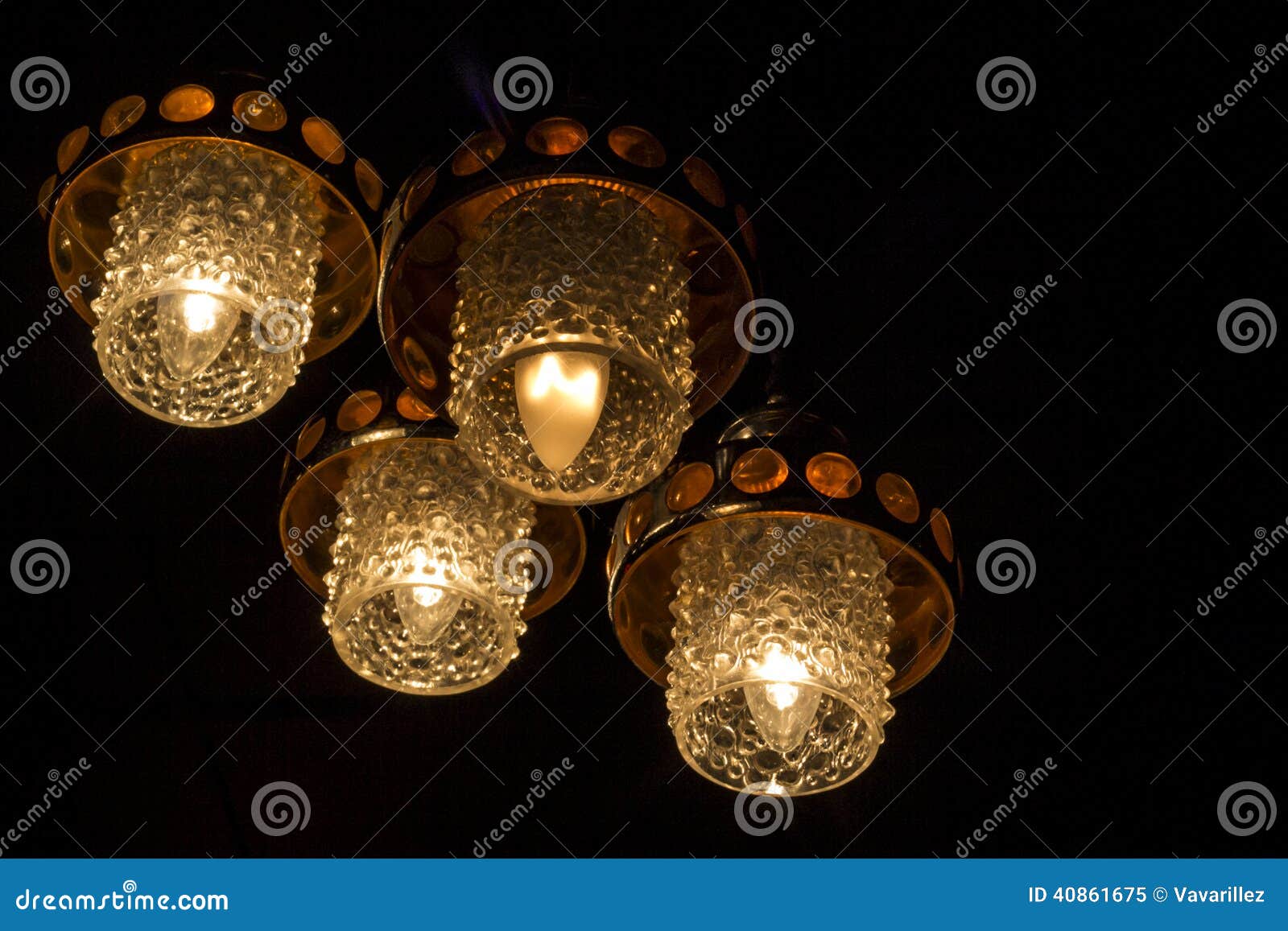 Four lamps stock image. Image of darkness, light, four - 40861675