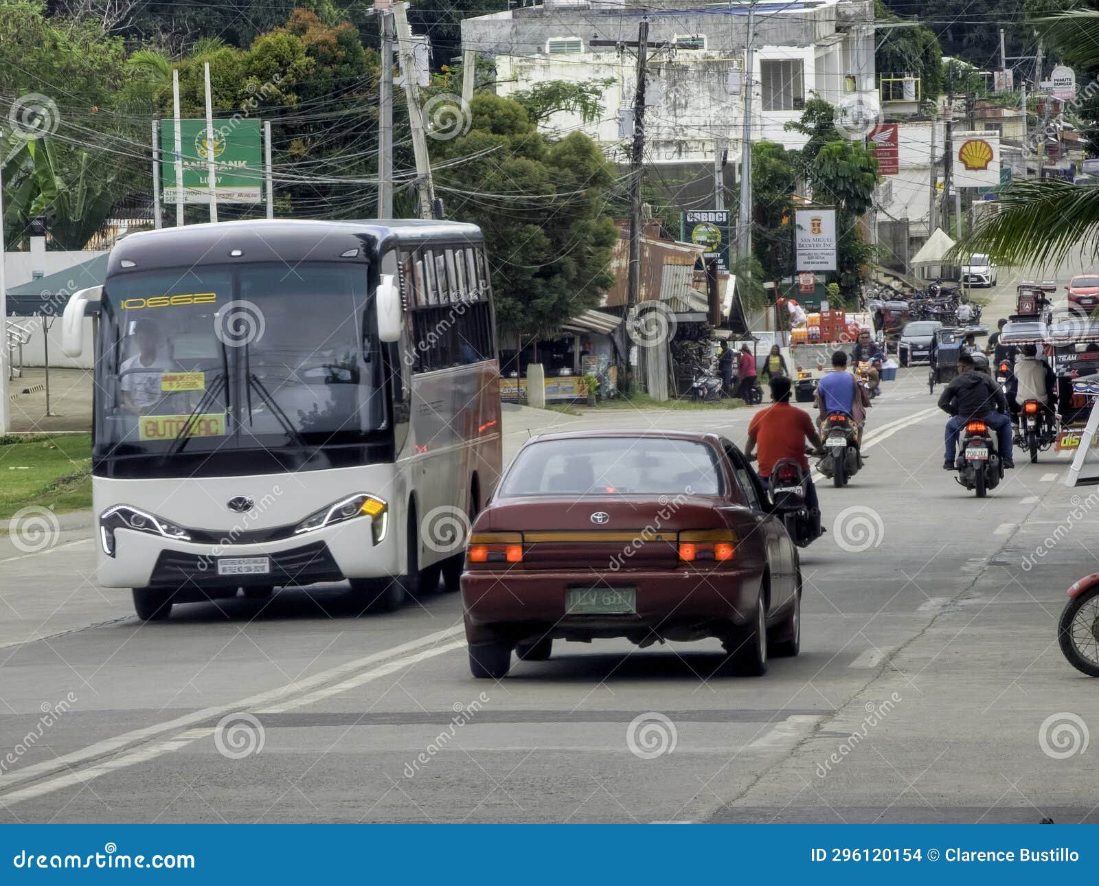 Four Lane Highway at Liloy, Philippines Editorial Stock Image - Image ...
