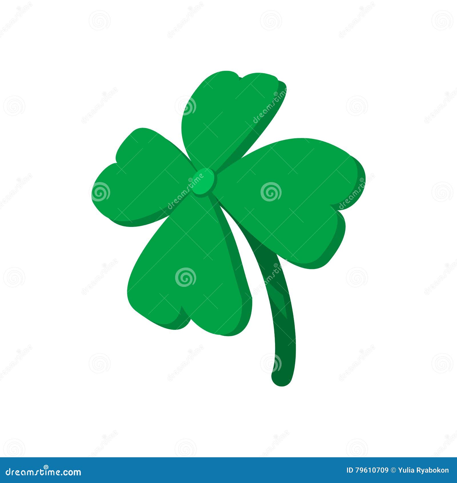Animated 4 Leaf Clovers