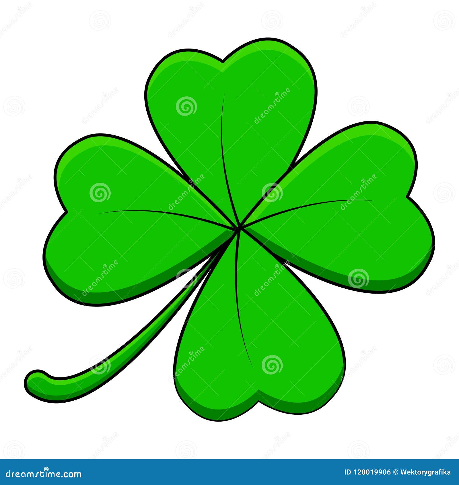 Leaf Clover Design Stock Illustrations – 55,505 Leaf Clover Design ...