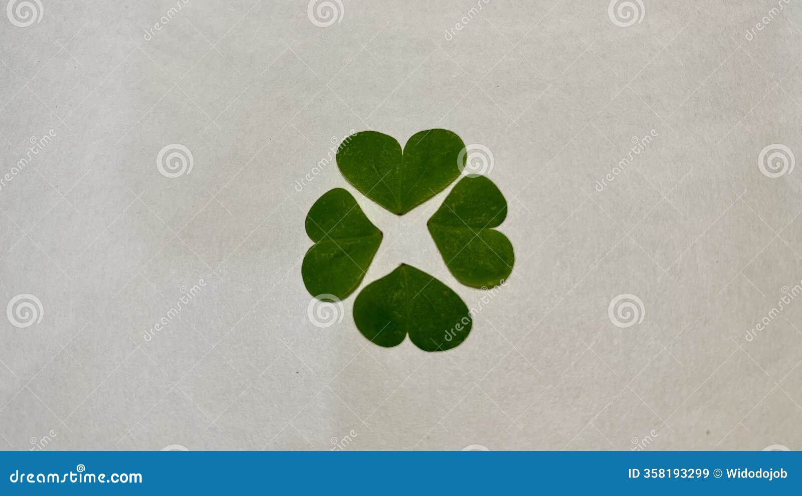 Four-leaf Clover Formed Symbol of Good Luck Stock Image - Image of luck ...