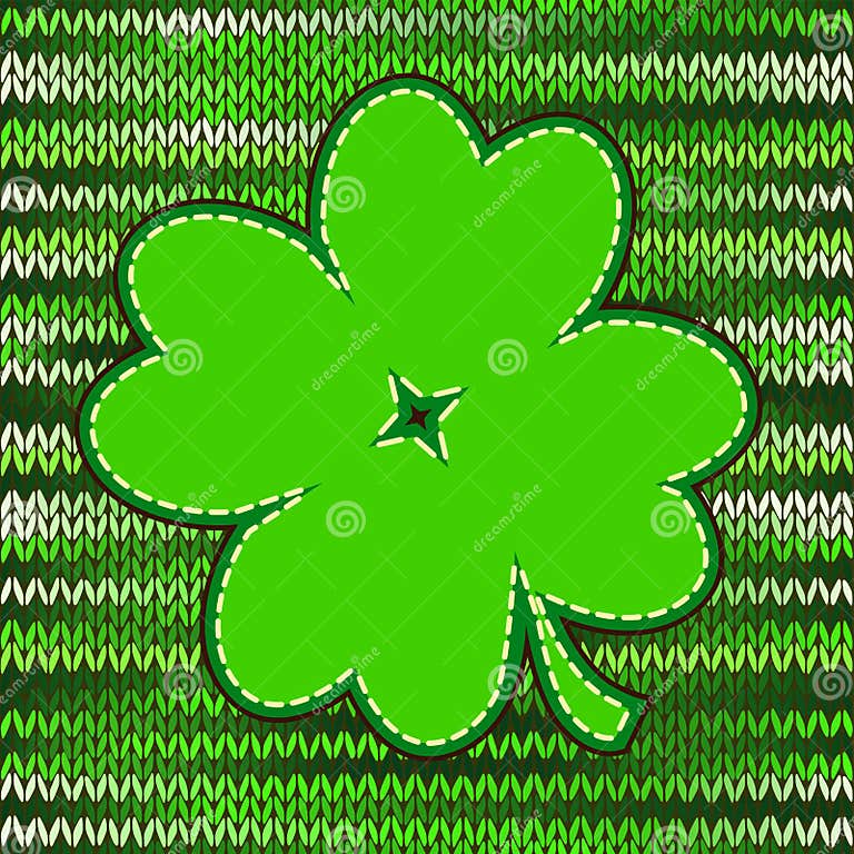 Four leaf clover label stock vector. Illustration of four - 37122602