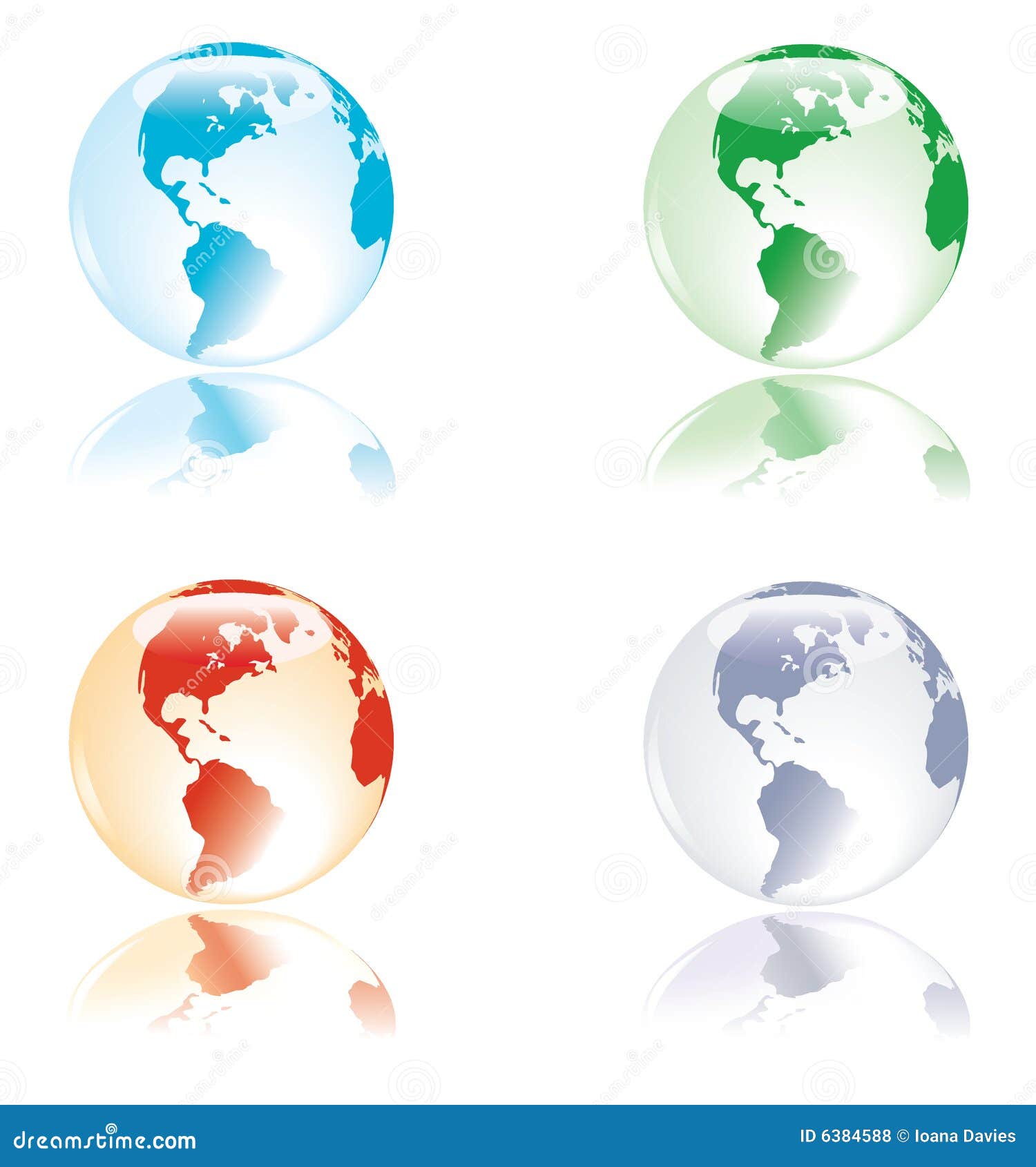 The four life elements stock vector. Illustration of abstract - 6384588