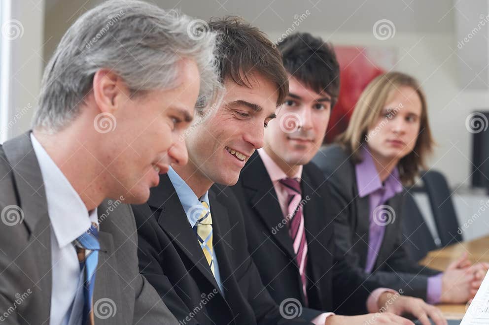 Four men at work stock image. Image of activity, account - 2483561