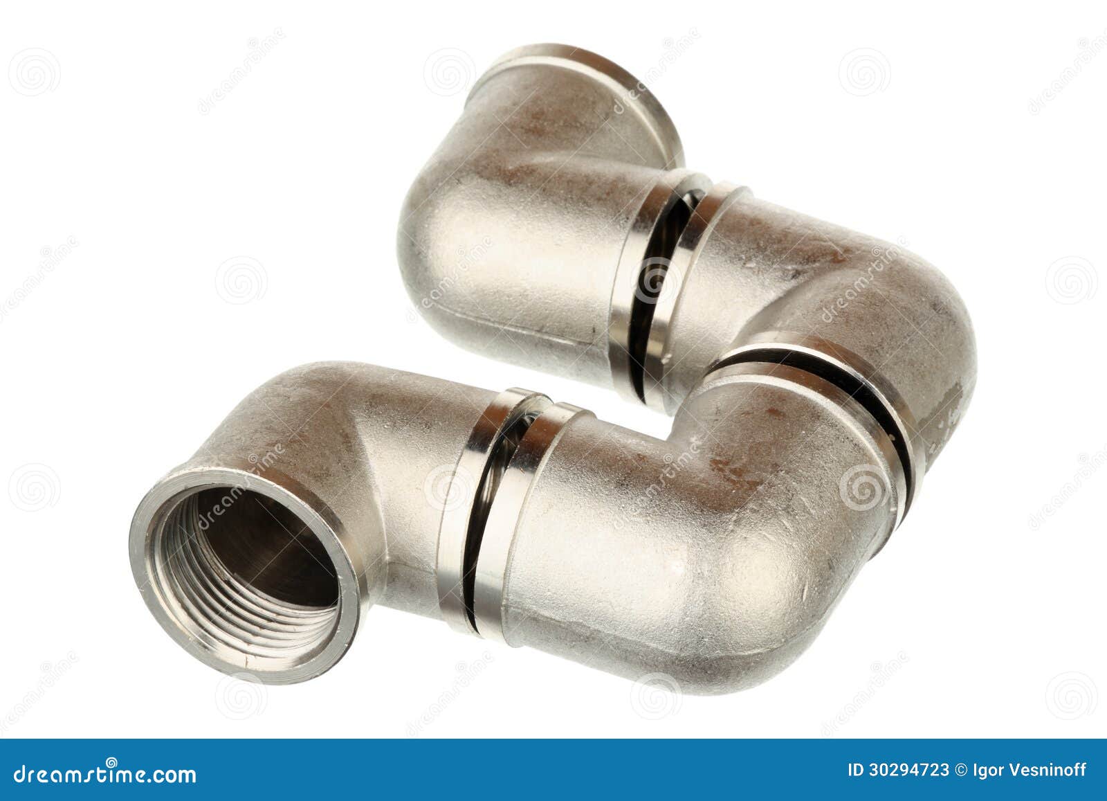 Metallic fitting stock image. Image of maintenance, canal - 30294723