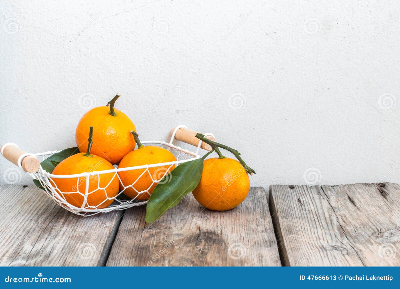 Four Oranges in Basket stock image. Image of oranges - 47666613
