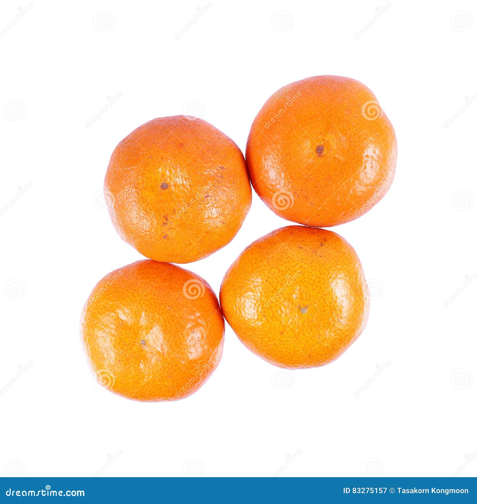 Four Oranges Isolated on White Stock Image - Image of nature, oranges ...