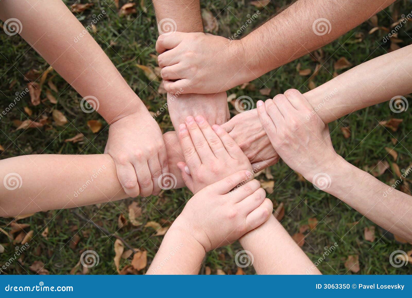 Four pairs of hands stock photo. Image of corporate, male - 3063350