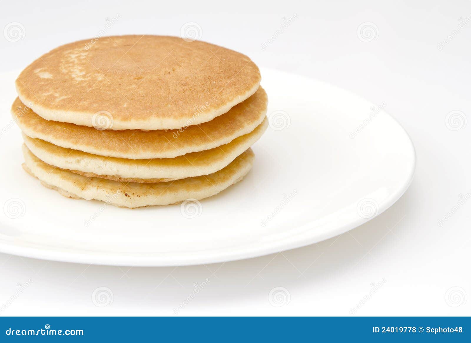 Four pancakes stock photo. Image of life, pancake, food - 24019778