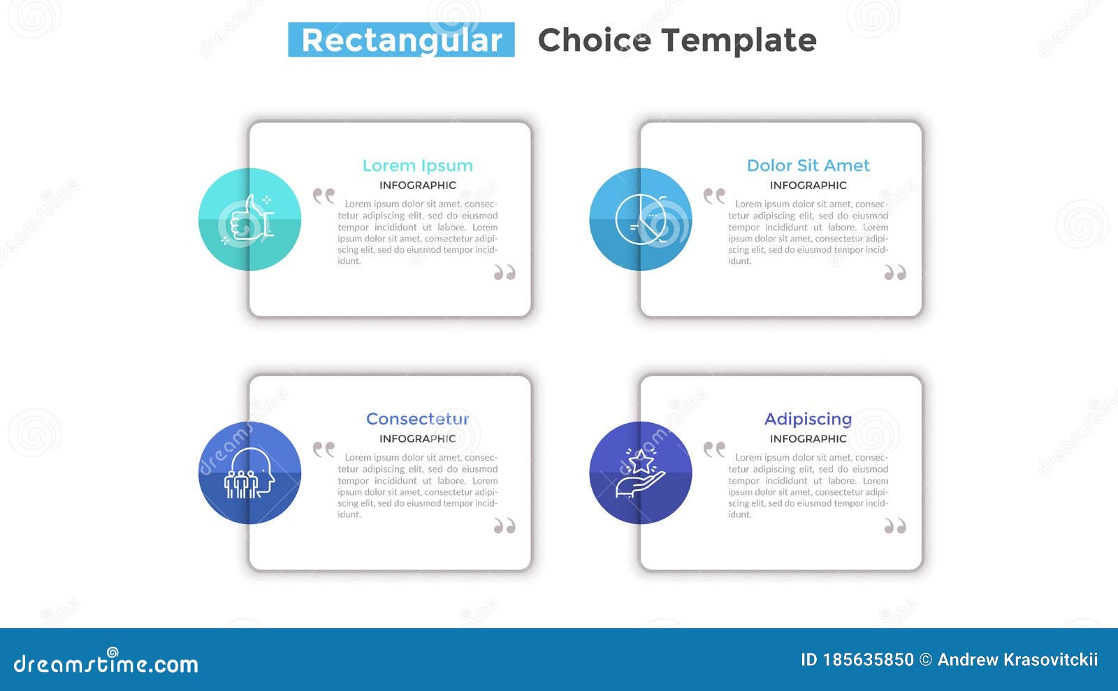Modern Infographic Vector Template Stock Vector - Illustration of ...