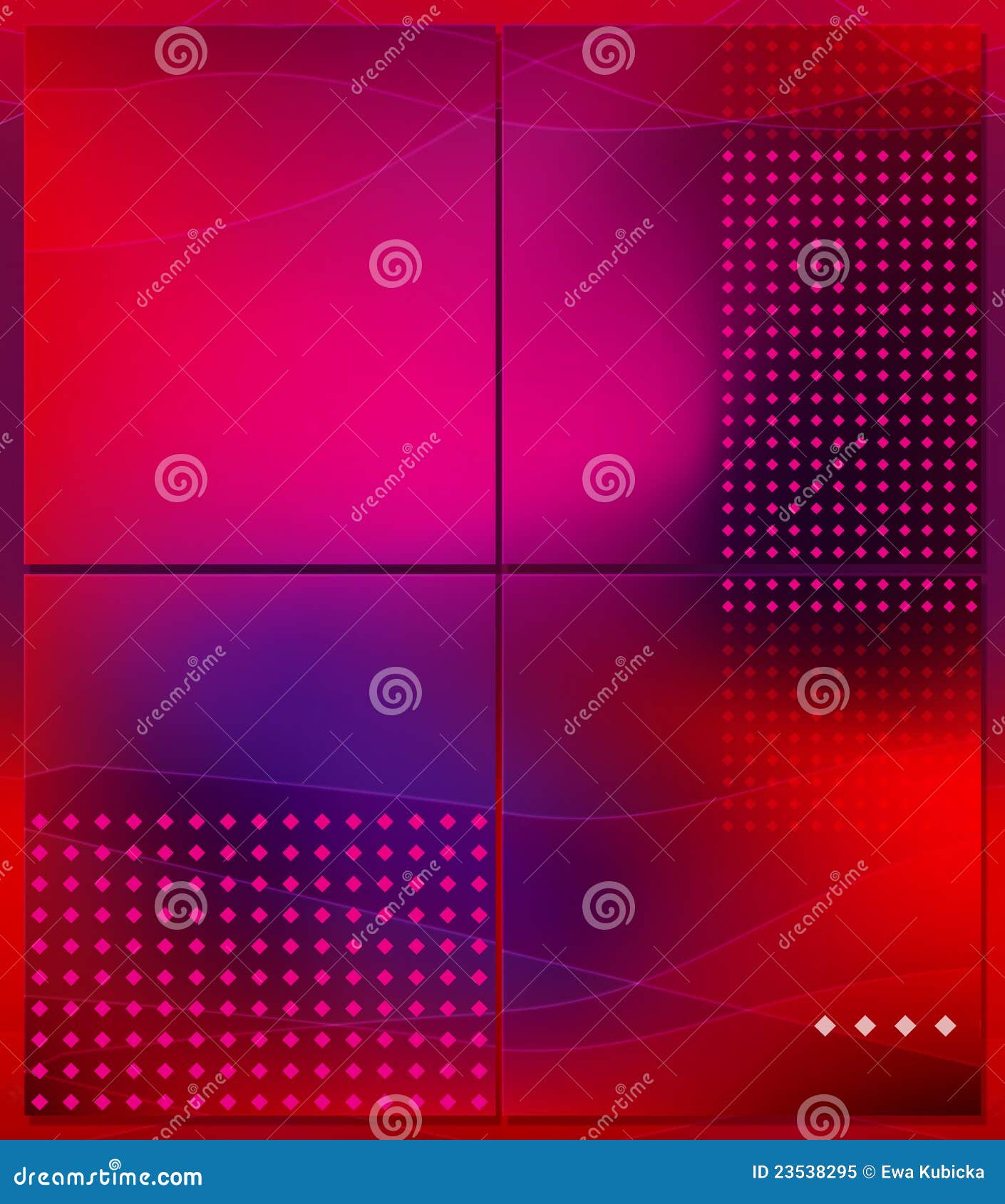 Four Parts Abstract Background Stock Illustration - Illustration of ...