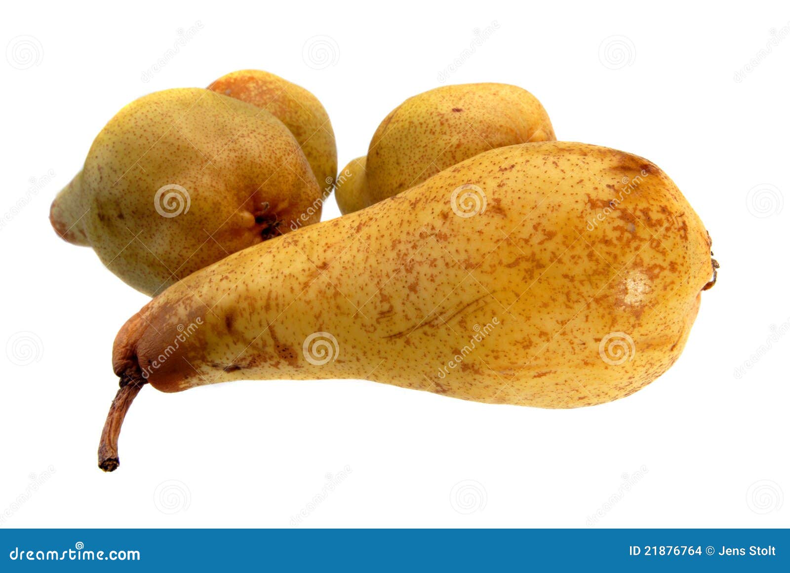 Four pears stock photo. Image of citrus, food, freshness - 21876764