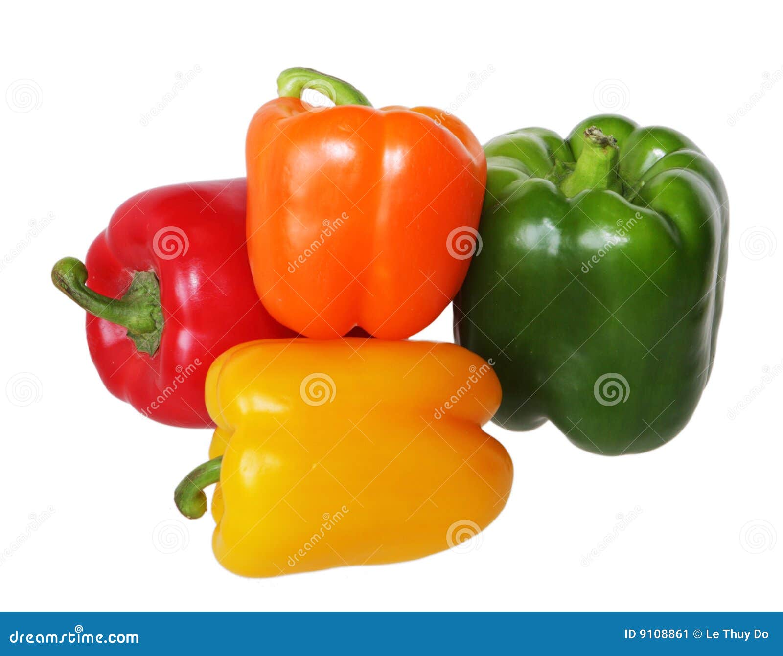 Four Peppers stock image. Image of agriculture, ingredient - 9108861