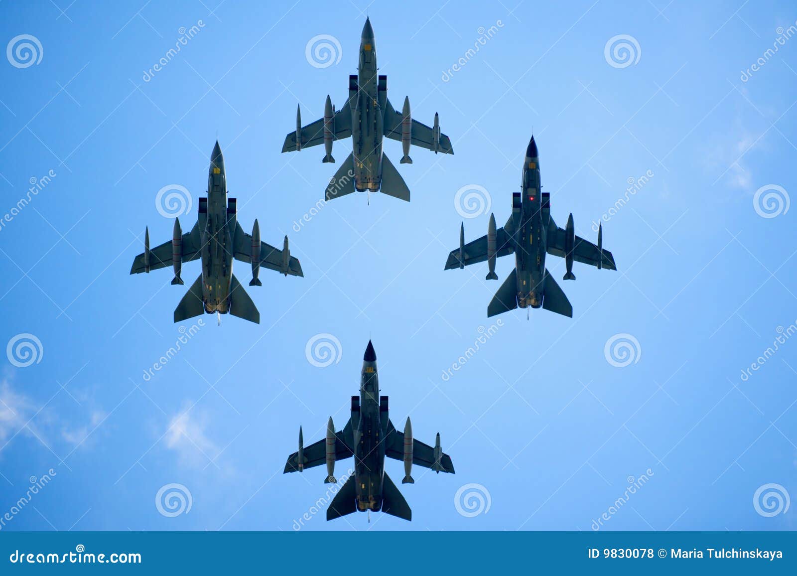 Four planes stock photo. Image of airplane, fighting, performance - 9830078