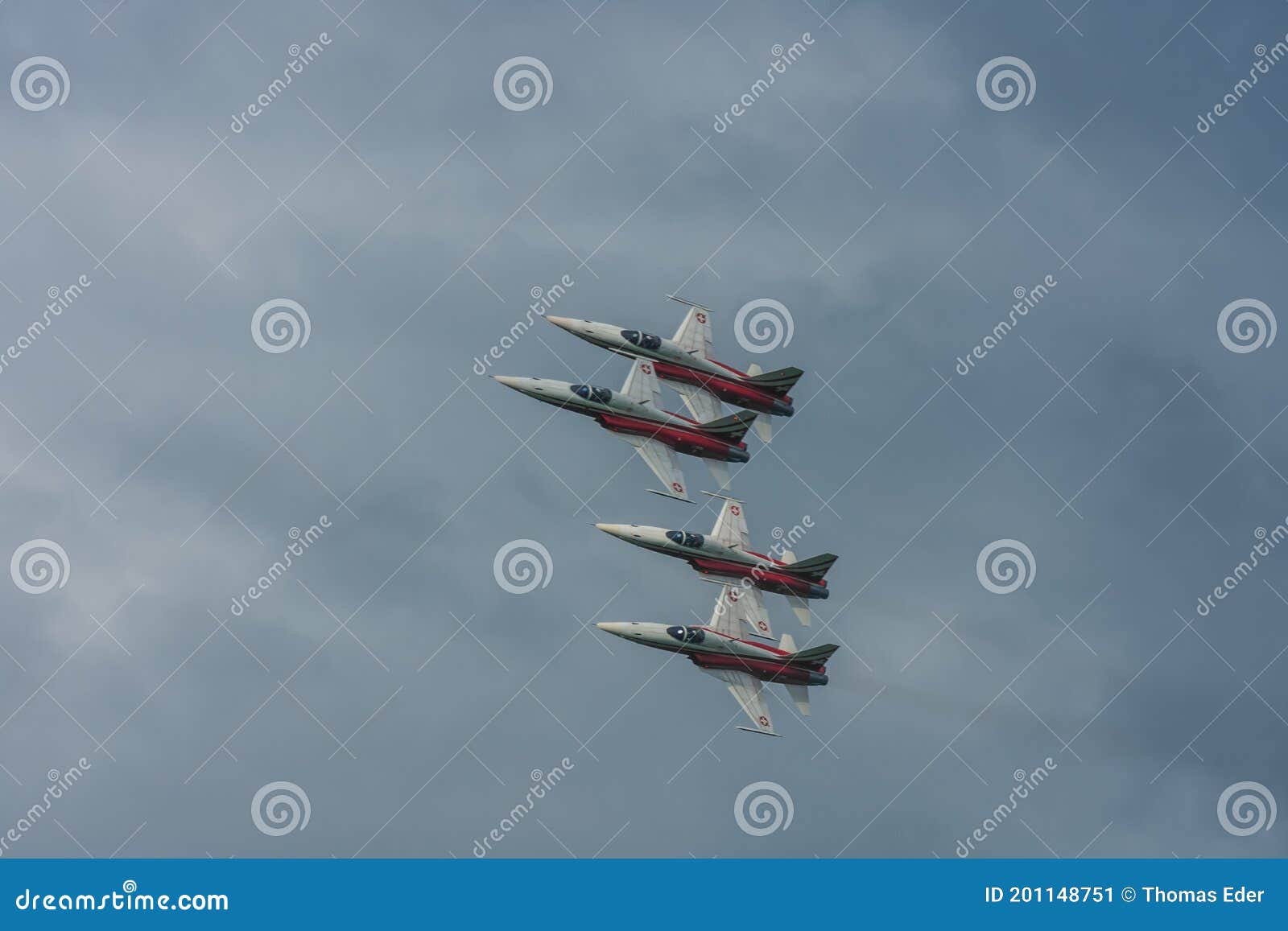 Four Planes Flying Side by Side at a Air Show Editorial Photo - Image ...