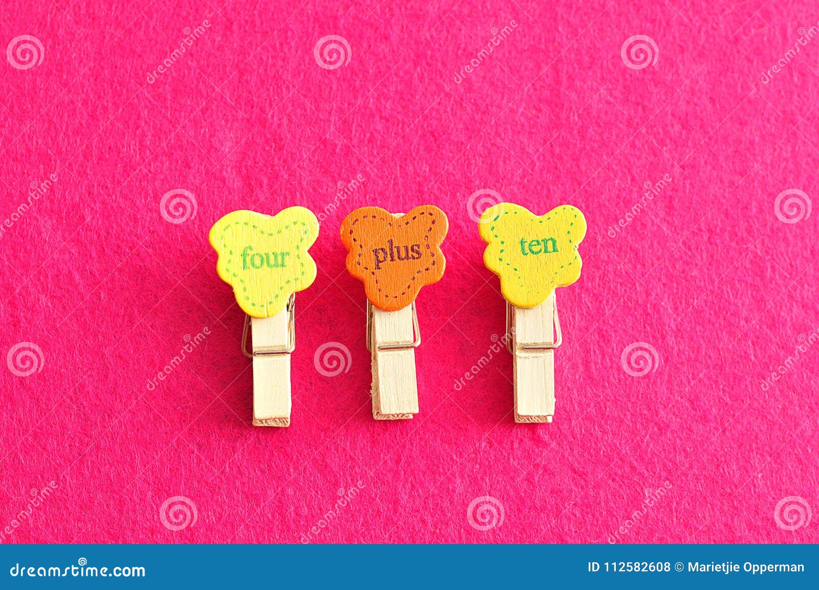 Four plus ten stock photo. Image of four, count, number - 112582608