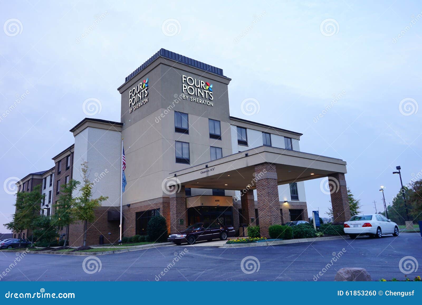 Four points by sheraton editorial image. Image of hotel - 61853260