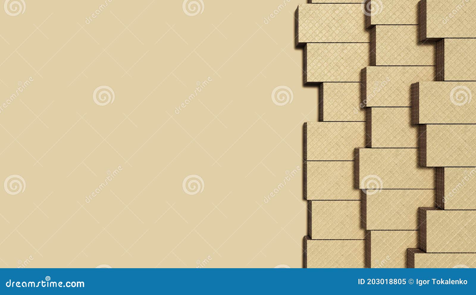 Four Rectangle Steps Of Infographics Layout. Cartoon Vector ...