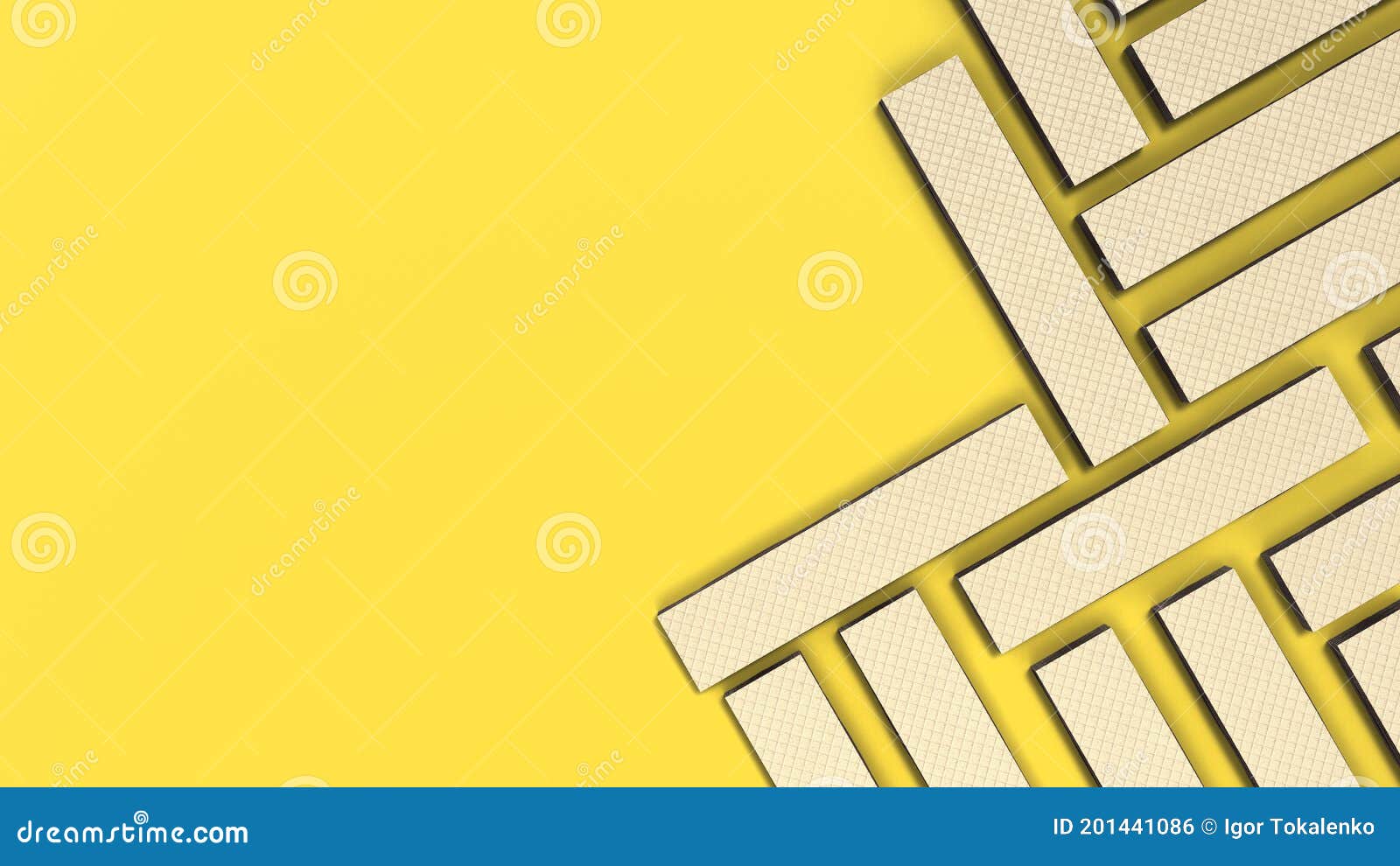 Four Rectangle Steps Of Infographics Layout. Cartoon Vector ...