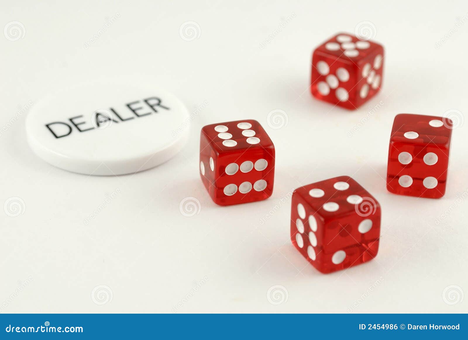 Four red dice stock photo. Image of throw, risk, toss - 2454986