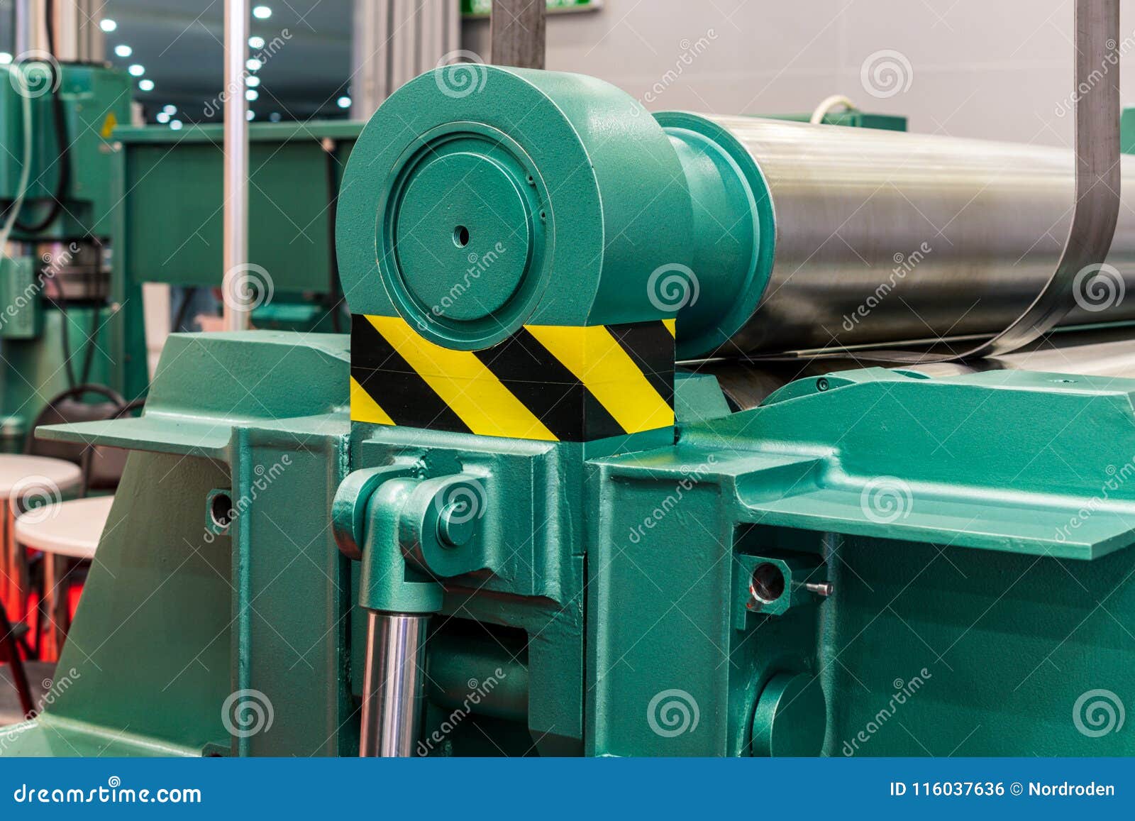 Metal Sheet Bending Machine with CNC Stock Photo - Image of industrial ...