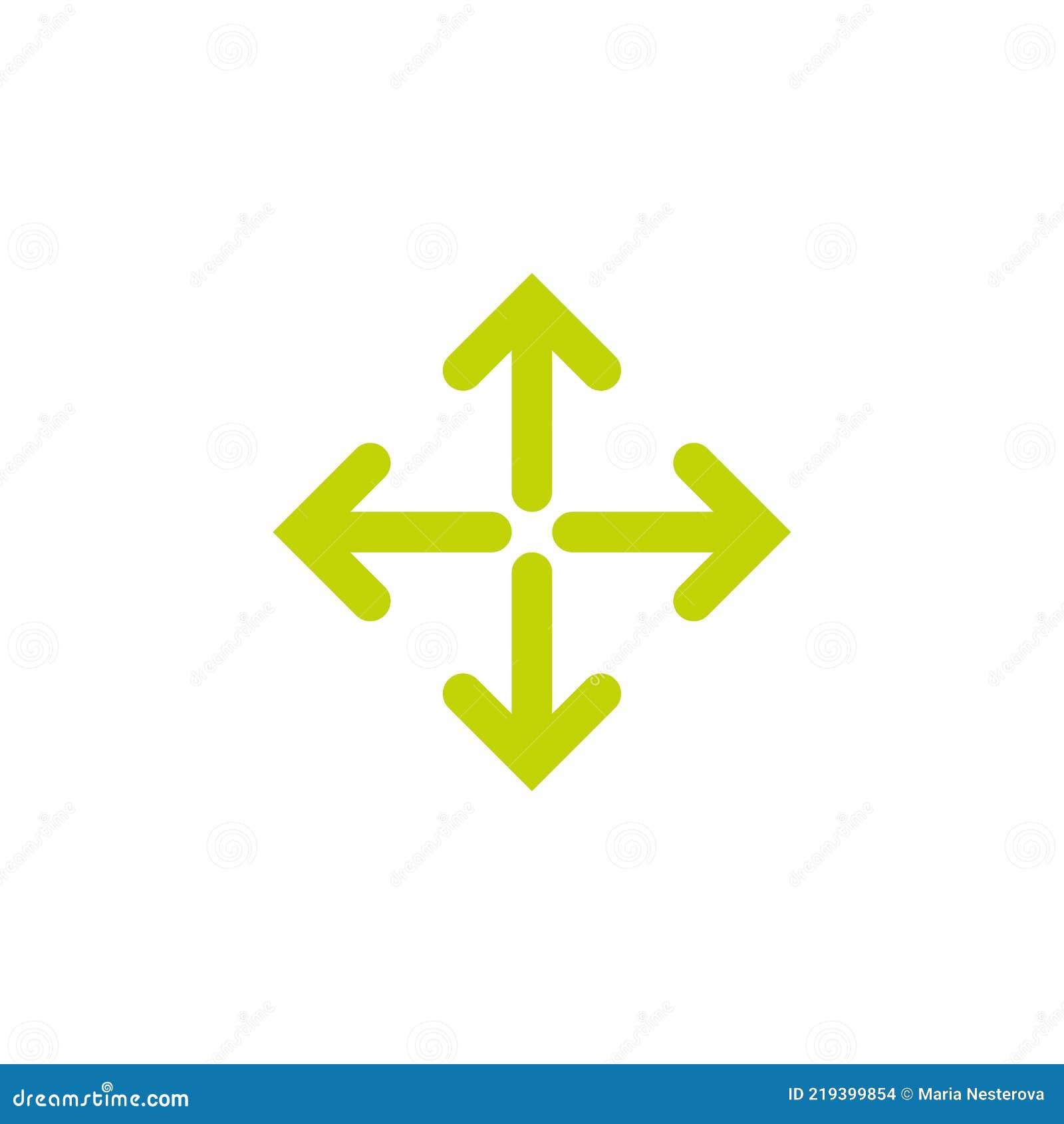 Arrows Point In Four Directions Question Mark Cartoon Vector ... Arrows Point In Four Directions Question Mark Cartoon Vector ...