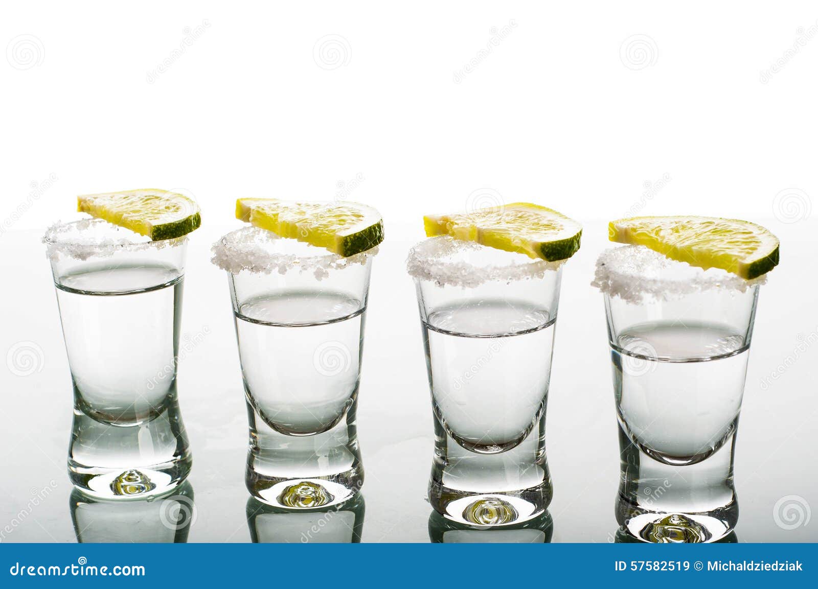 Four Shots of Vodka with Lemon Stock Image - Image of lemon ...