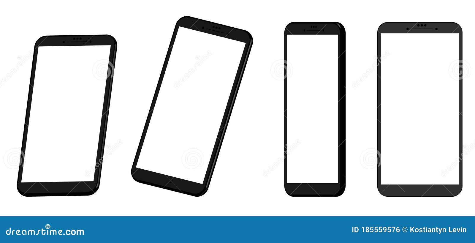 Four Smartphone Calculator Apps Displayed With Different Button Designs ...