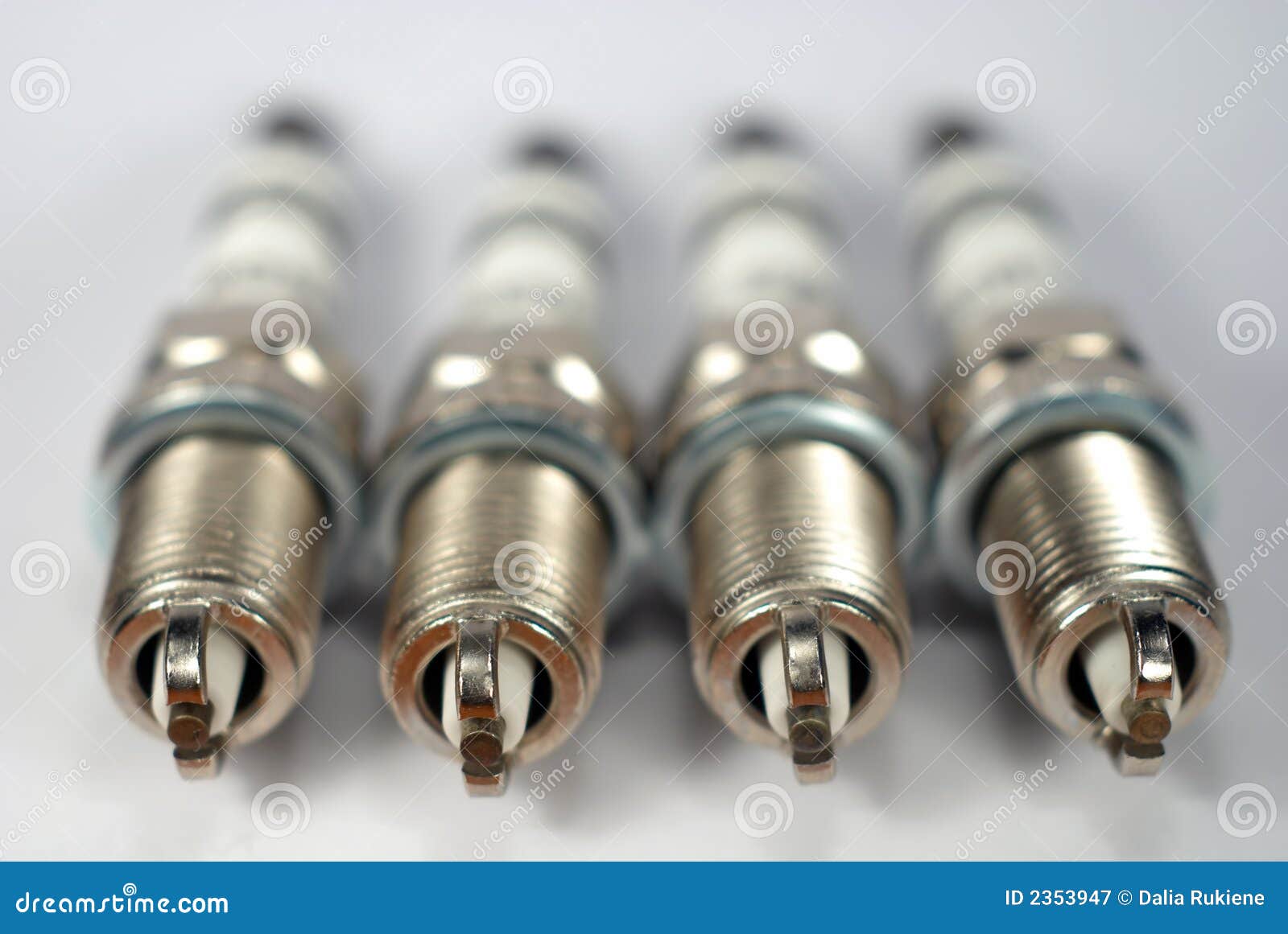 Four Spark Plugs Stock Photography | CartoonDealer.com #30053342
