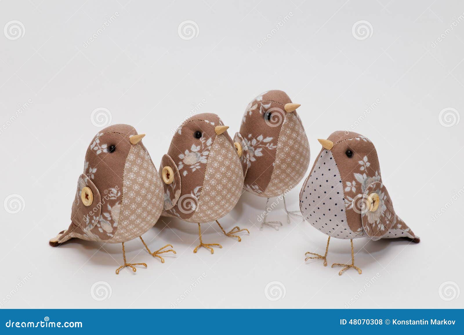 Four sparrows stock photo. Image of baby, arts, colors - 48070308