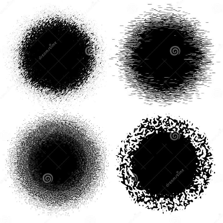 Four Spots. Design for Logo, Frame, Advertisement. Stock Vector ...