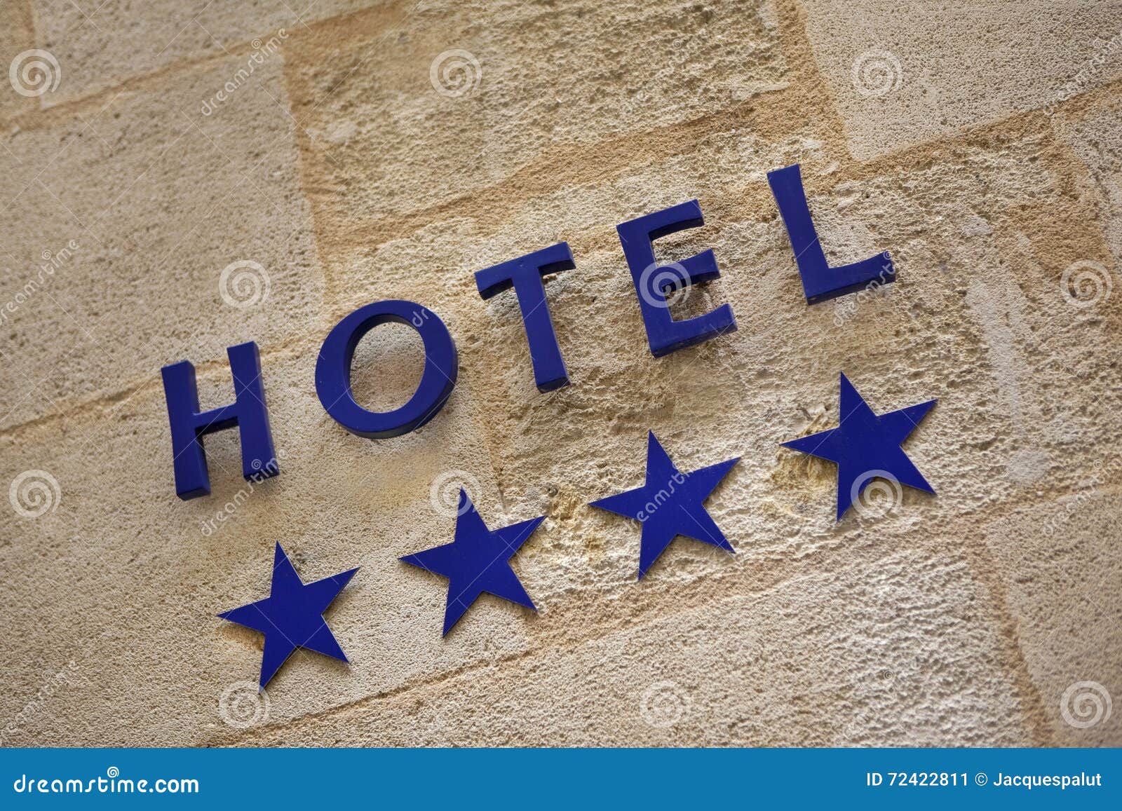 Four stars hotel stock image. Image of four, standard - 72422811