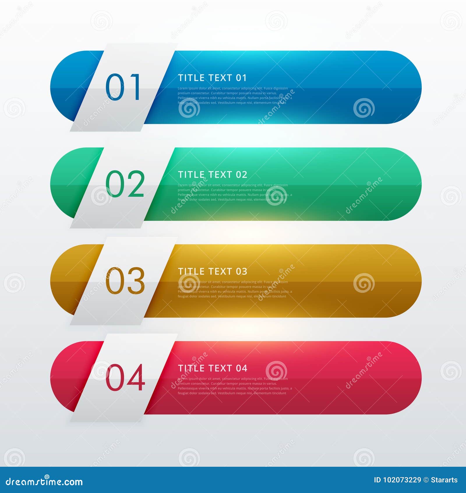 Business Infohraphic Template. Timeline Layout With 3 Number Options ...